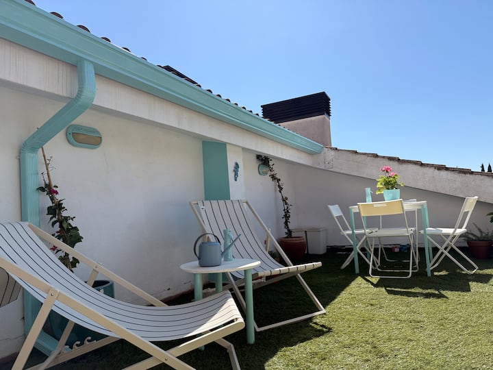 Smart Penthouse+terrace: 10' Walk To Beach - Blanes