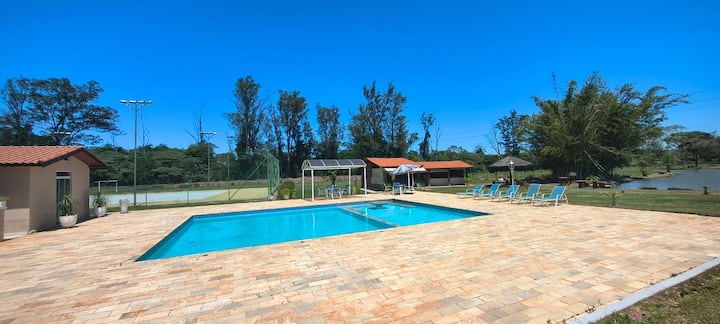 Chácara Do Vovô Com Piscina E ÁRea Verde - Jundiaí