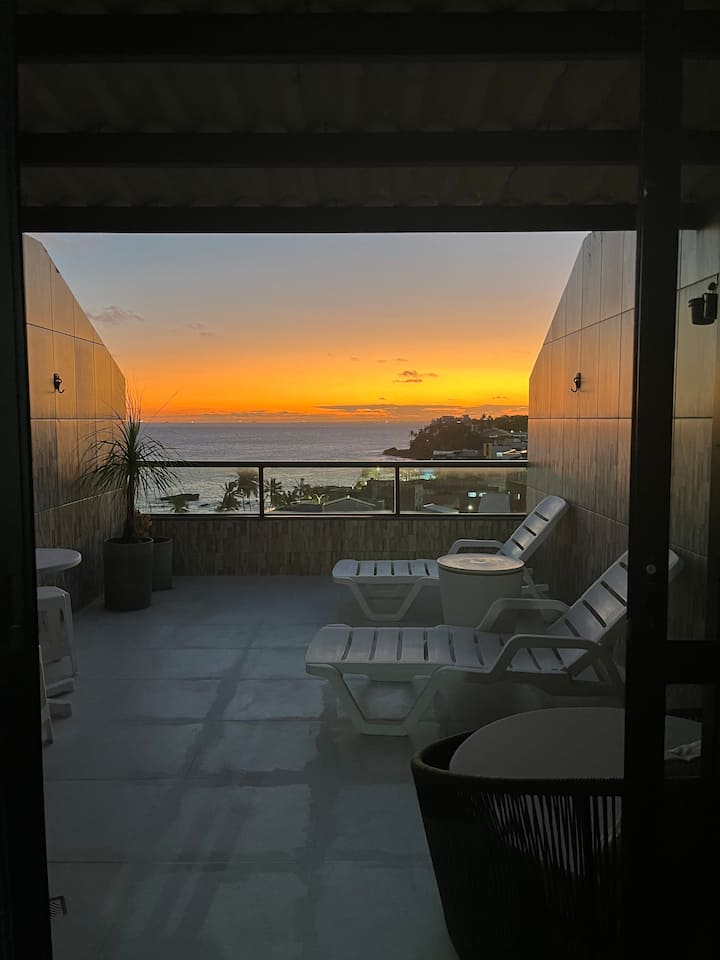 Apartamento No Rio Vermelho Vista Mar Maravilhosa! - Salvador