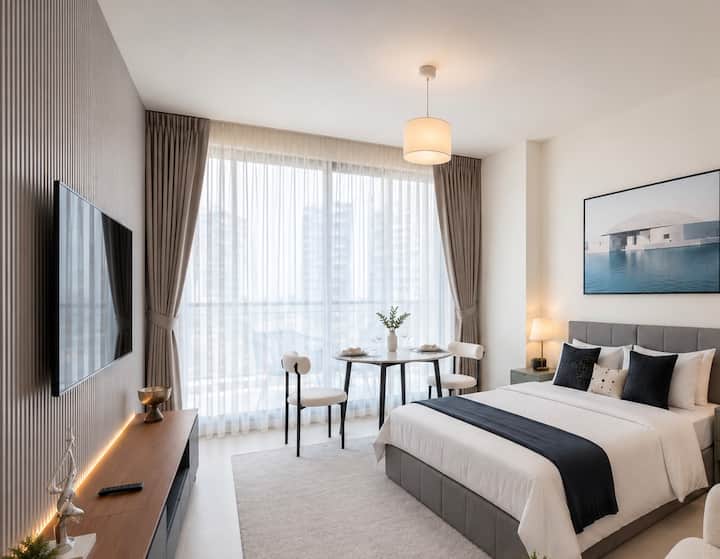 Jvc Studio | Direct City View | Balcony | Sleeps 2 - Dubai Marina
