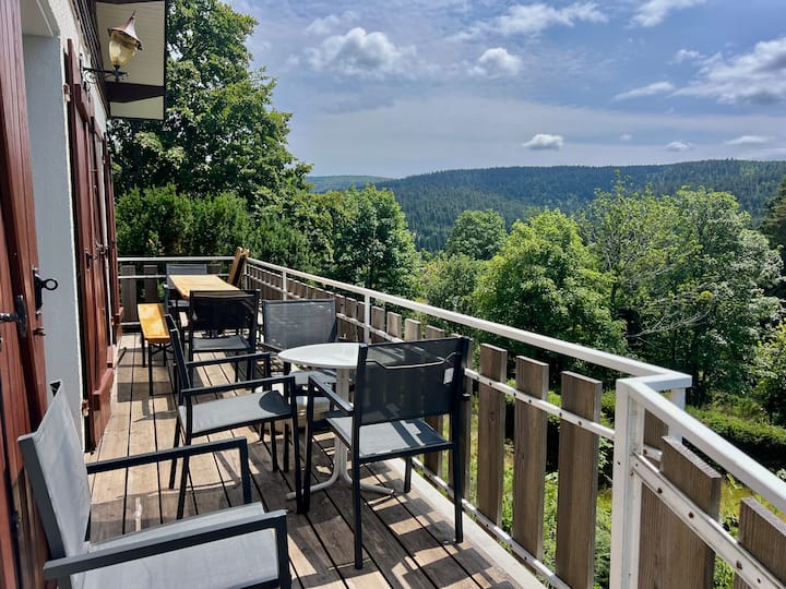 Escapade Nature&cosy En Montagne/charme-vue-sauna - Vosges