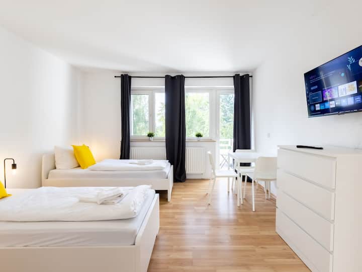 Budgetroom | Balkon+stellplatz | 3 Sz | 6 Betten - Gladbeck