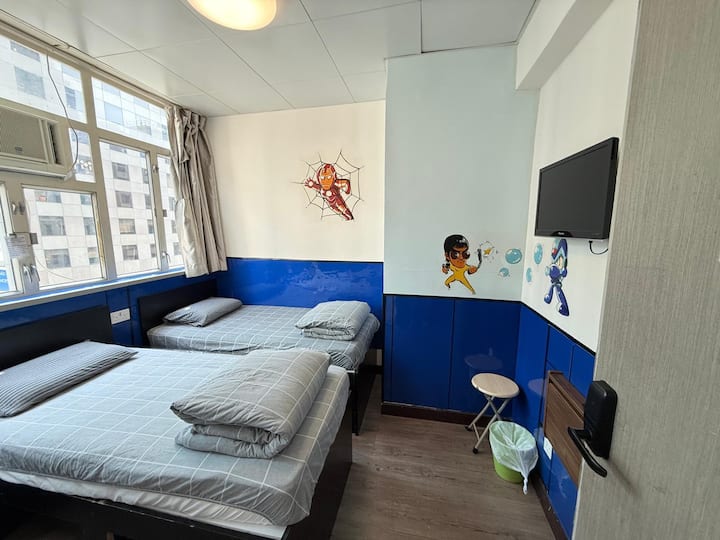 Twin Room Jordan Mtr Station Private Bathroom - South Island