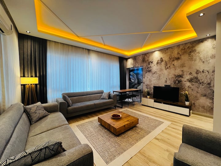 Antalya’nın Tam Merkezinde, Mükemmel, Modern Daire - Antalya