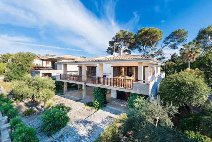 Ca'n Salom - Villa Mediterránea Junto A La Playa - Alcúdia