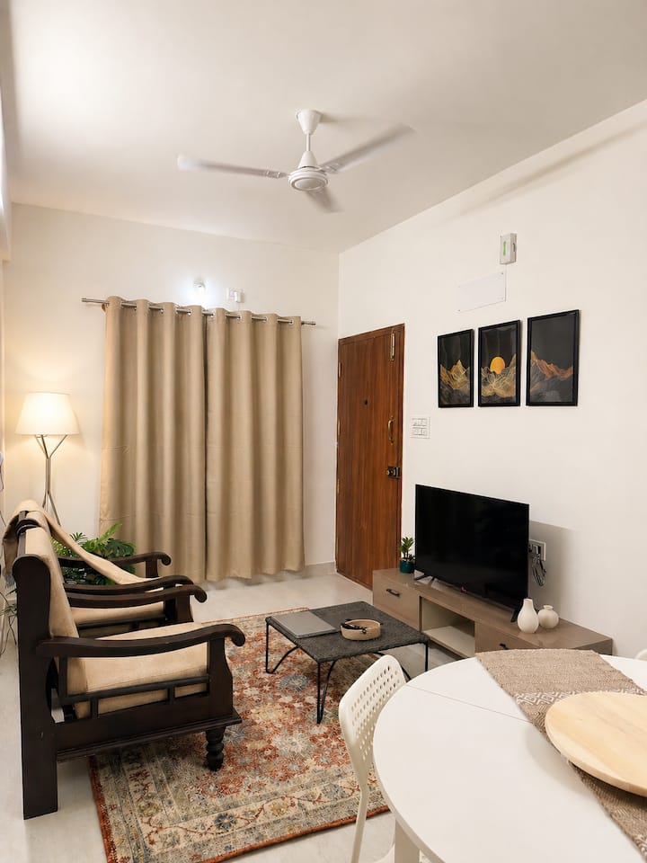 2 Bhk At Hsr Layout - The Aaram 002 By Jfr Stays - Bengaluru