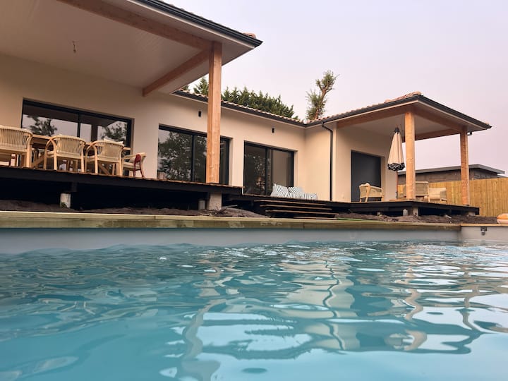 Villa Pinea - Piscine Chauffée - Bassin D’arcachon - Biganos