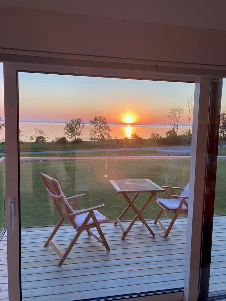 3:a Med Fri Havsutsikt, Pool, Tennis, Padel Ingår. - Båstad