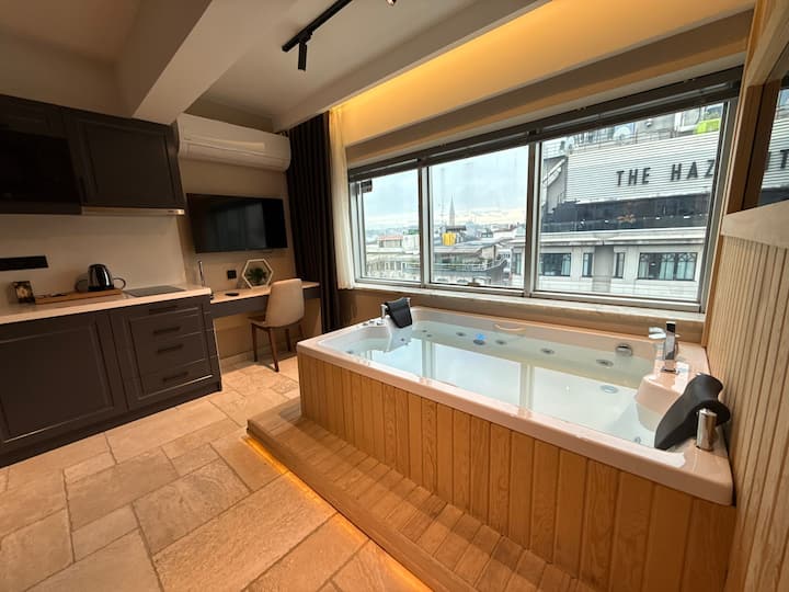 Nobel Suites | Prime Location Modern Anthracite - Turquie