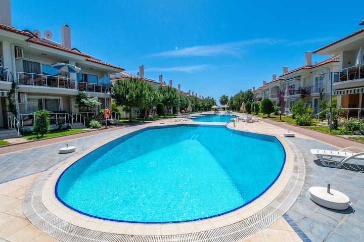 2+1 Bahçe Kat Denize Yakın Sunset Beach Club - Fethiye