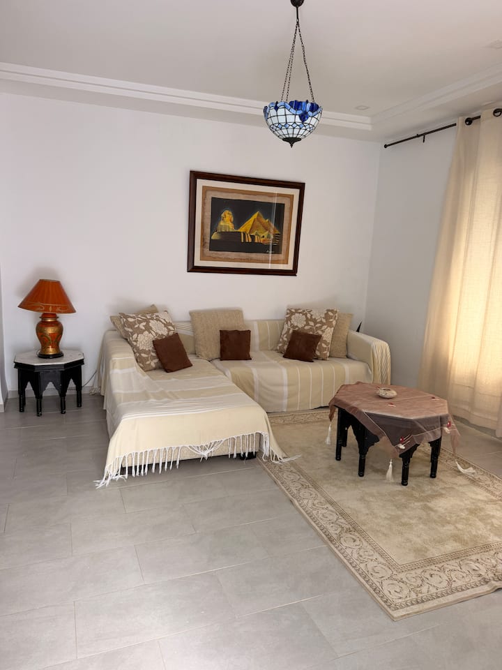 Central Hammamet Cozy Apartment With Terrace - Hammamet