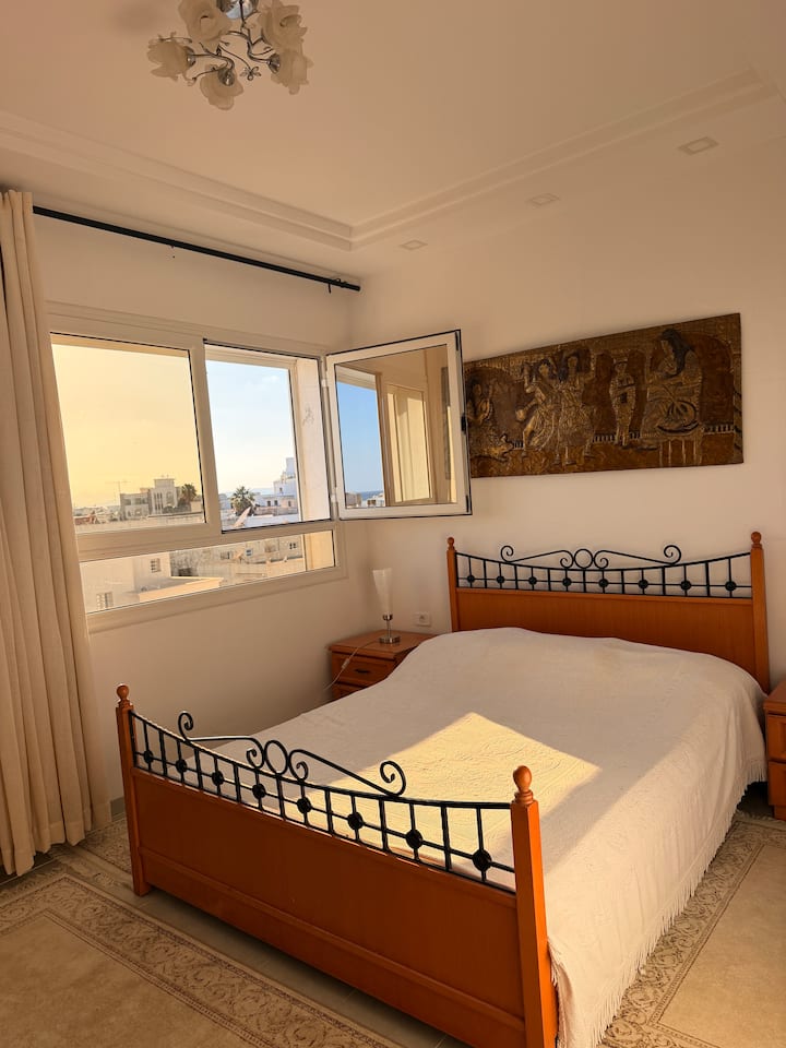 Central Hammamet Cozy Apartment With Terrace - Hammamet