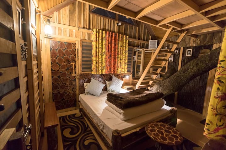 1 Bed Room Tree House  Near Tiger Water Falls - Chakrata