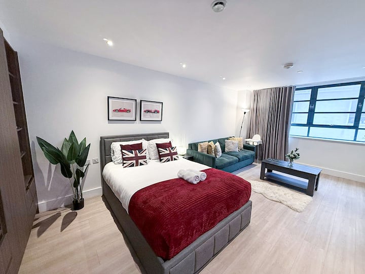 Furnished Studio Apt Near Regent's Park + Ac/lift - 런던