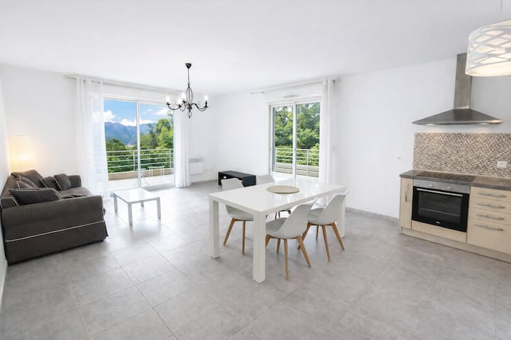 Bel F2 De 52 M²+ Terrasse De 20 M², Centre Corte - Corte