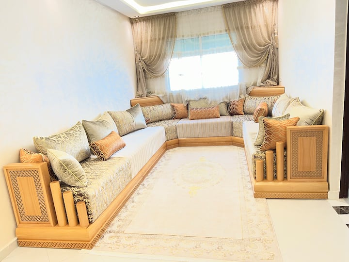 Appartement Calme Spacieuse Pour Famille Et Amis - Meknès