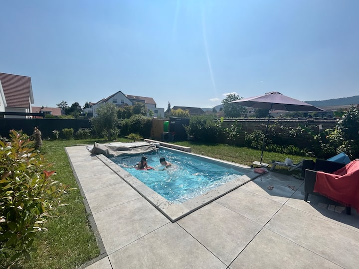 Maison Cosy, Nature, Piscine Privée. - Eguisheim