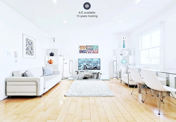 Luxury Designer Unit, 2 Big Beds, Superb Location - Fulham