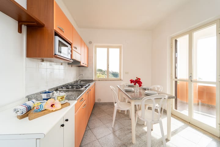 Appartamento Esmeraldo Trilocale Vista Mare - Ricadi