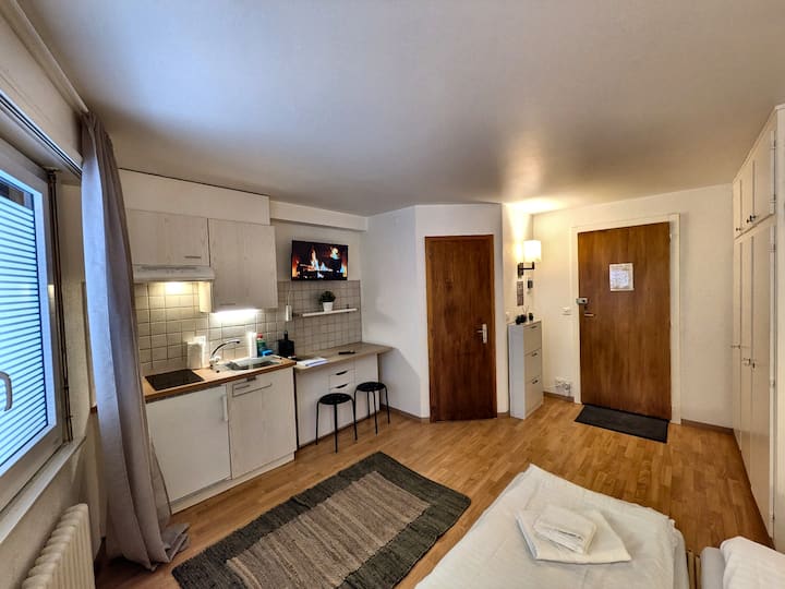 Studio Cosy Au Cœur Des Alpes - Proche Des Pistes - Crans-Montana