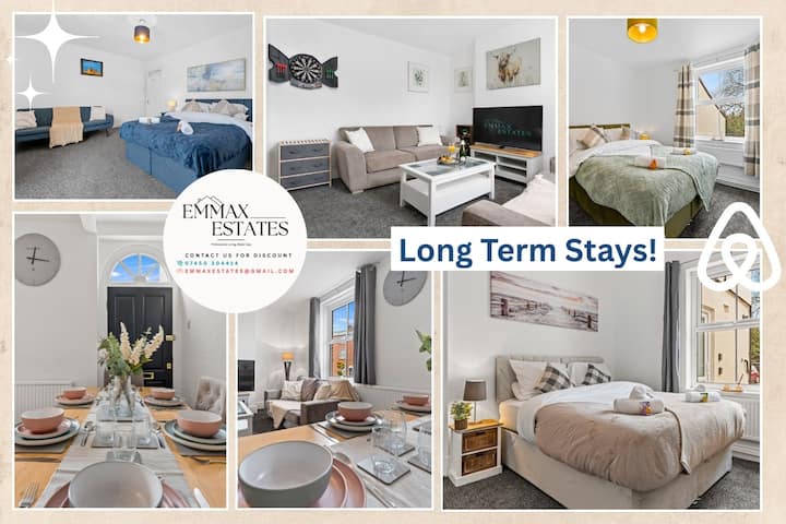 Long Term Stays, Warrington Centre, 3 Bed House - Warrington