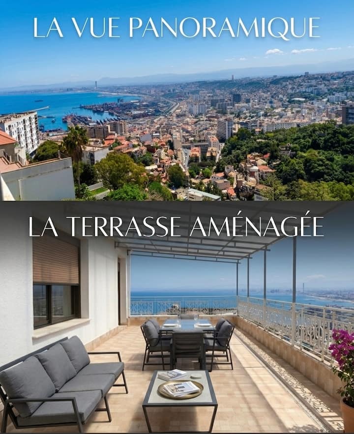 Le Balcon D’alger Niveau De Villa Haut De Gamme - Alger