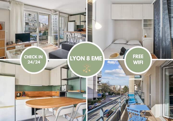 Appartement T2, Terrasse • Parking • Lyon 8ème - Lyon