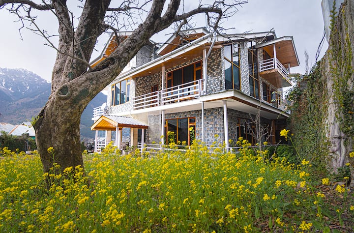 Arcadia | 4br Drive-in Cottage With Mountain View - Manali