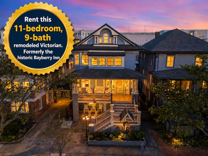 Bayberry House- 11br/9ba In Ocean City Nj - Ocean City, NJ