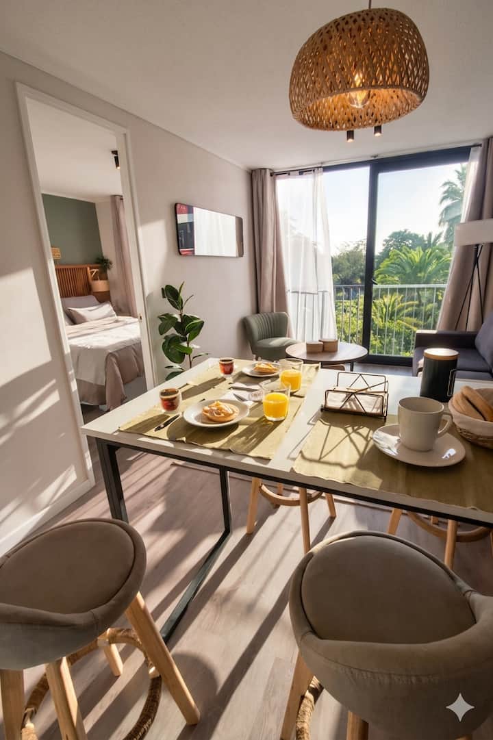 1d1b | Metro Santa Ana | Más Cómodo Que Studio - Santiago