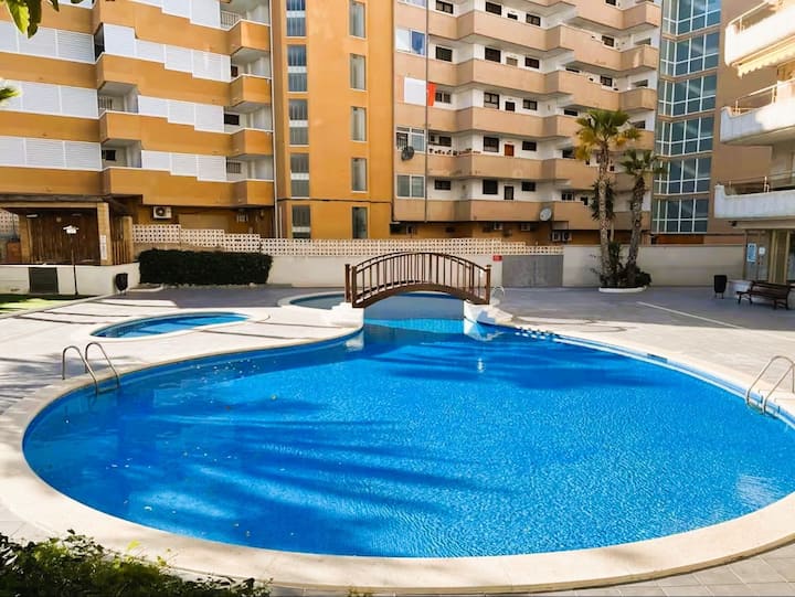 Playalmud- Piscina/wifi /Terraza/teleworkers/shops - Salou