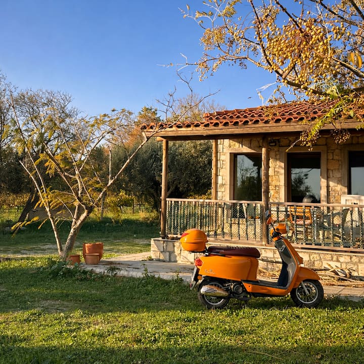 Merkeze 3dk| Denize Yakın | Sessiz Bağ Evi - Bozcaada