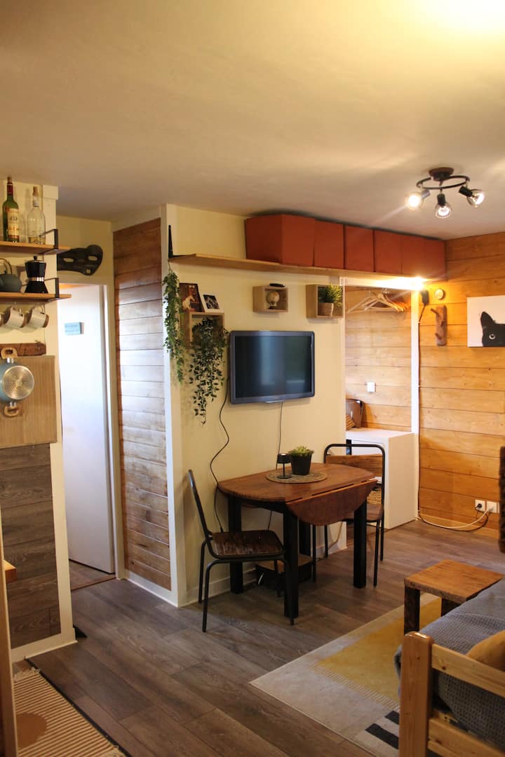 Chat Du Soleil  Cozy Alpine Apartment - Saint-Gervais-les-Bains