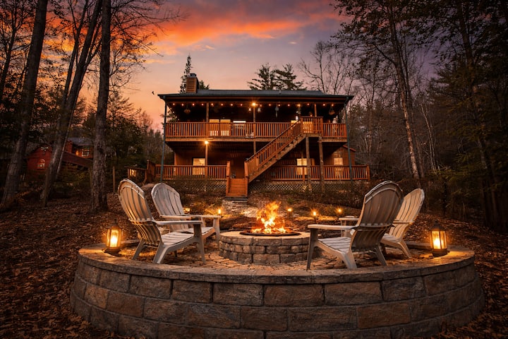 Pet Friendly Cabin/game Room/ Fire Pit/ Speakeasy - Blairsville, GA
