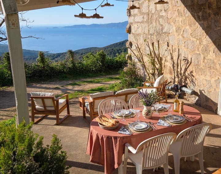 ​Maison Corse – Vue Imprenable & Déconnexion - Coti-Chiavari
