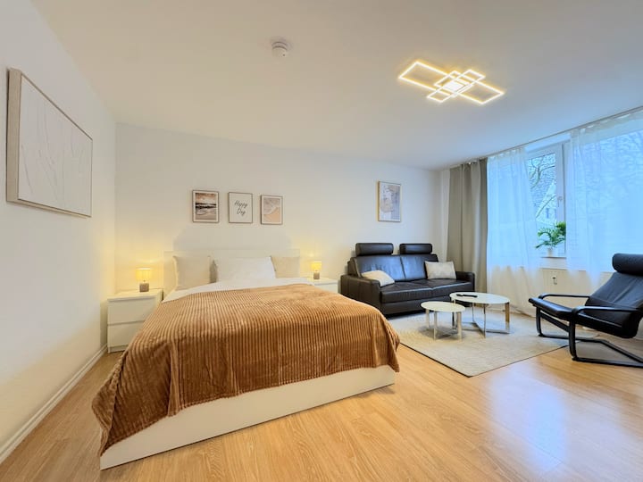 Dein Apartment Mit Queensize Bett Im Erdgeschoss - Neukirchen-Vluyn