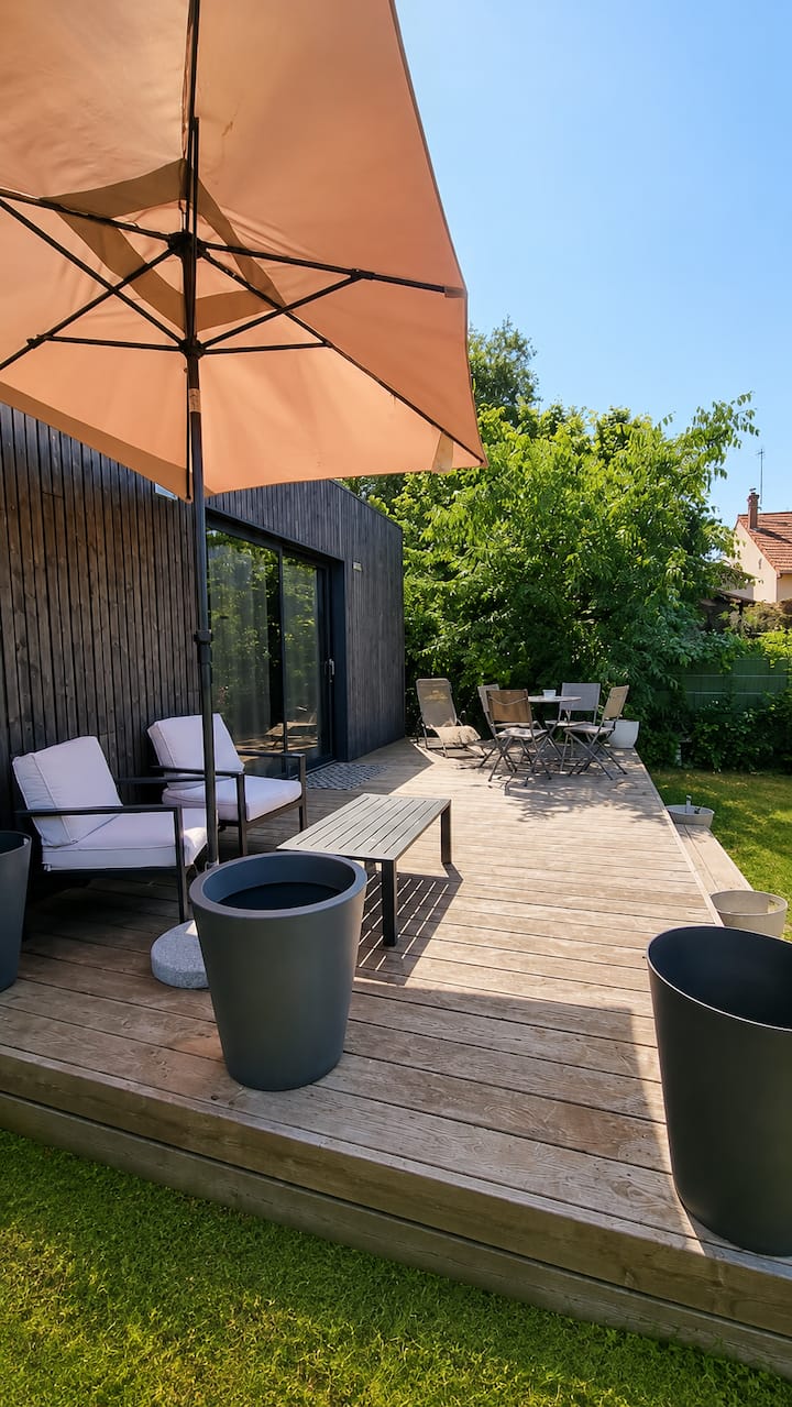 ÉCrin Climatisé Avec Terrasse & Jardin Privé - Villeurbanne