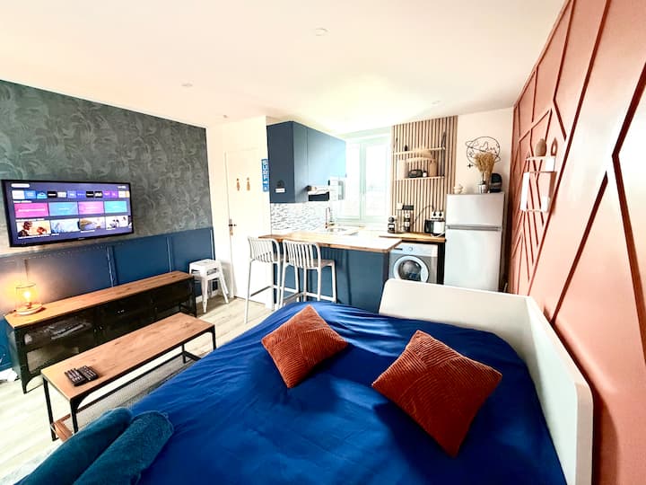 Studio Cosy Et Raffiné Proche Centre - Chambly