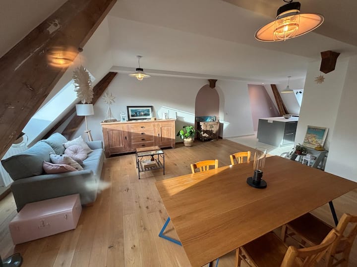 Duplex Chaleureux Au Cœur De Dieppe + Parking - Dieppe