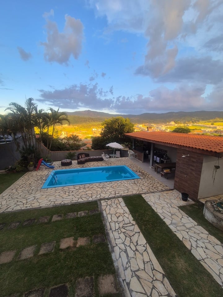 Casa Atibaia Com Vista Para Pedra Grande - Atibaia