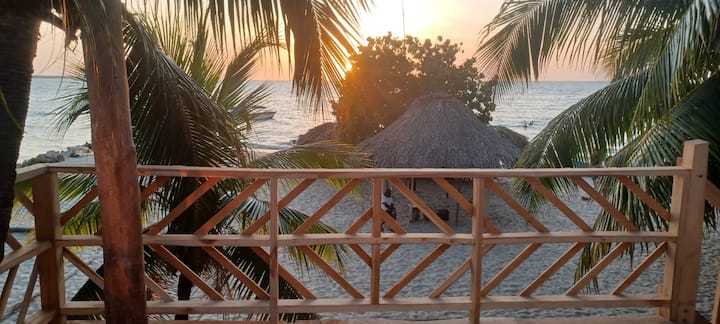 Sunset Hostal Habitación Vista Al Mar (4 Personas) - San Onofre