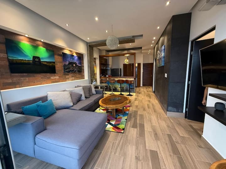 Moderno Depa, Indrustrial-chic, Con Vista Al Mar. - Boca del Río