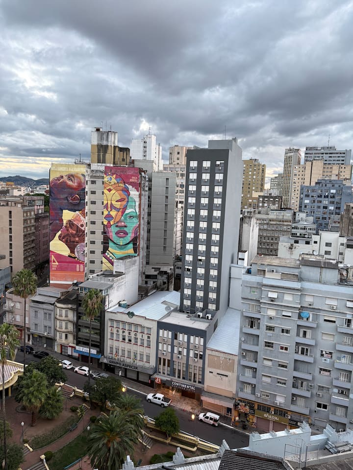 Studio Palha Azul, 15° Andar, Centro Histórico - Porto Alegre