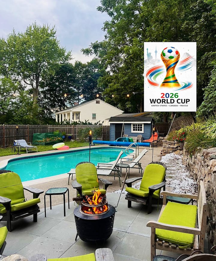 World Cup Soccer 2026 - Home Near Gillette Stadium - Foxborough, MA