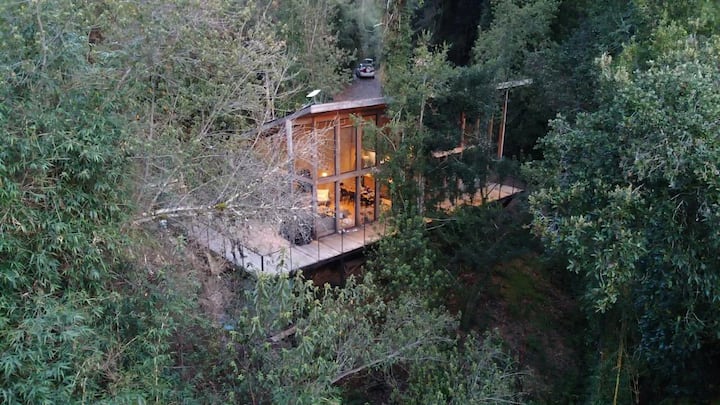 Casa En El Bosque Con Acceso Al Río Petrohué - Los Lagos