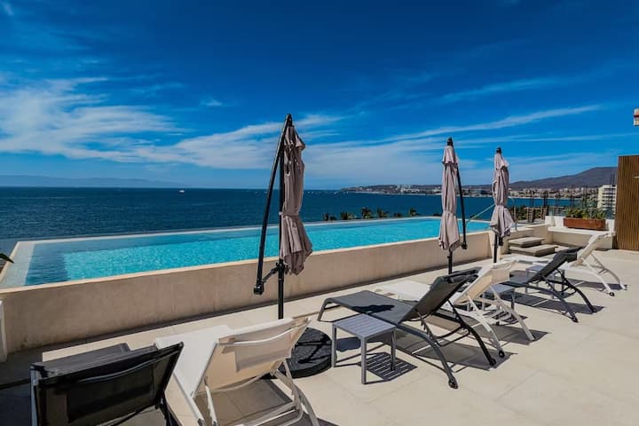 Cozy Bucerías | 120 Steps To Beach | Rooftop Pool - Bucerías