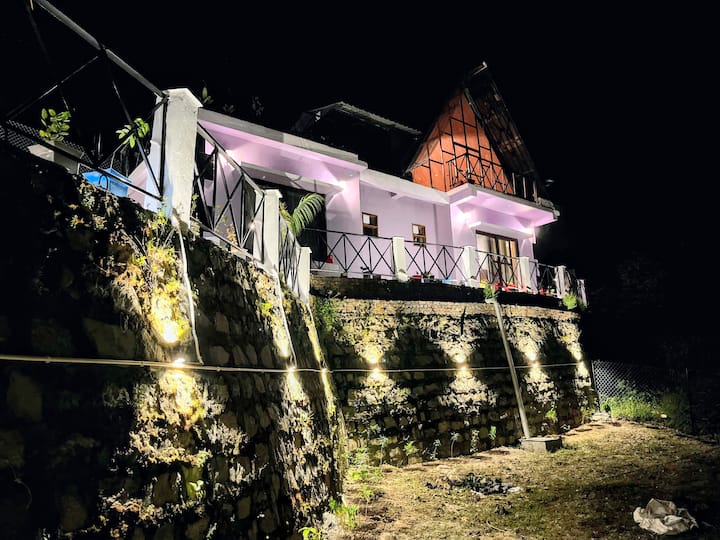 3-room Lavender Villa Himalayan & Lake Views - Tehri