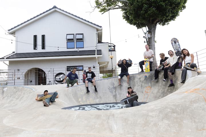南房総｜Motel黒渦｜skate Park Stay｜合宿歓迎 - Tateyama