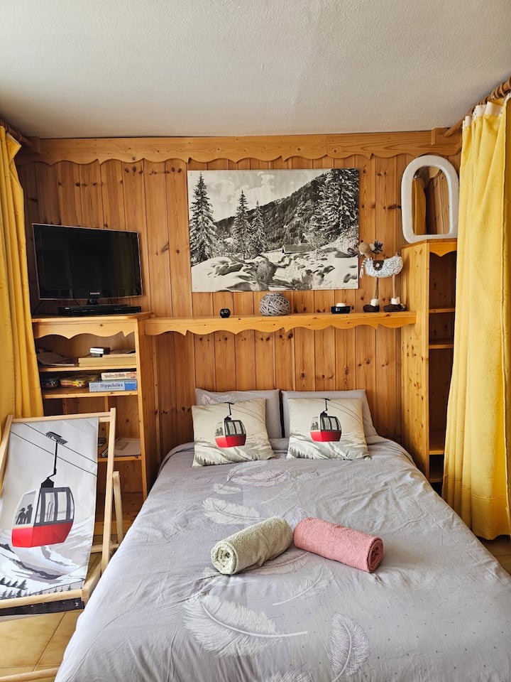 Grand Studio Pieds Des Pistes - Orcières