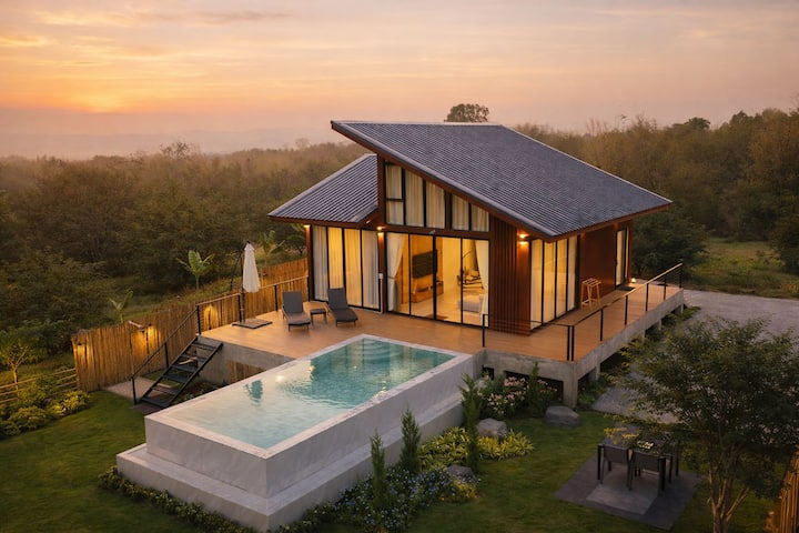 Secluded Pool Villa With Mountain View - Thailand